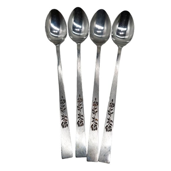 Oxford Hall | Dining | Oxford Hall Oxh3 Stainless 4 Iced Tea Spoons ...